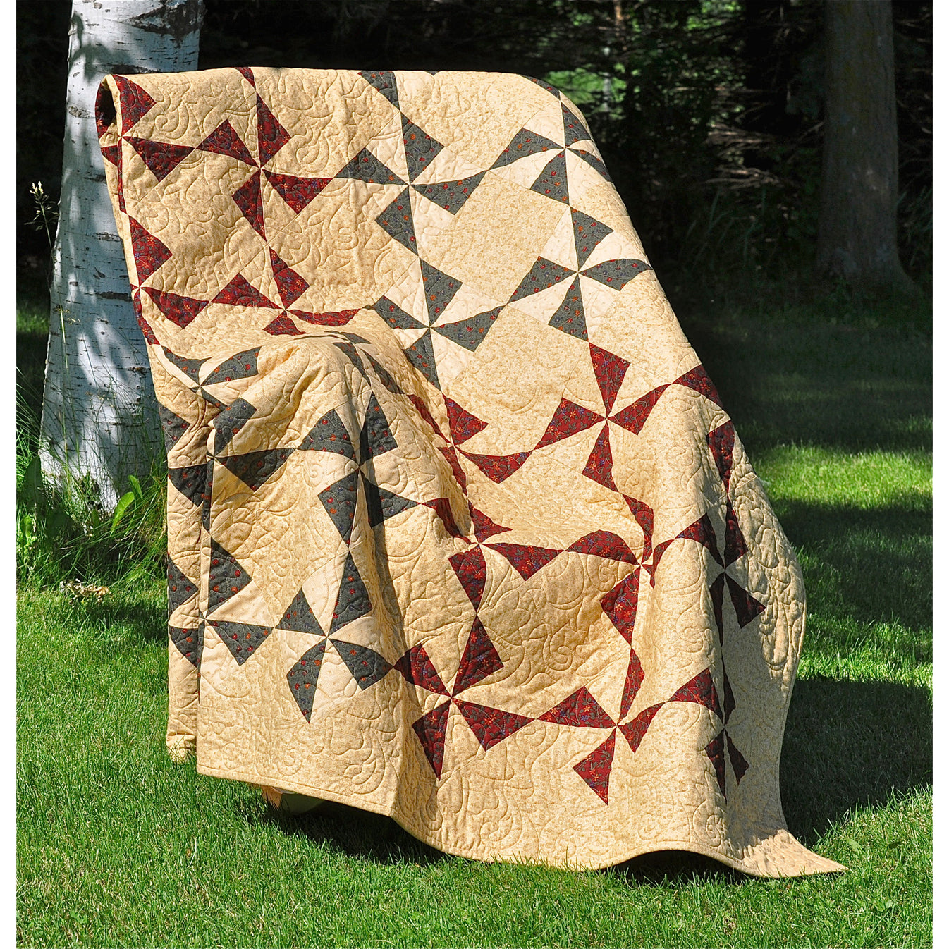 Pinwheels Quilt ABL-1101e - Downloadable Pattern – QuiltWoman.com