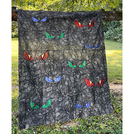 Creepy Eyes Quilt AC-025ENe - Downloadable Pattern – QuiltWoman.com