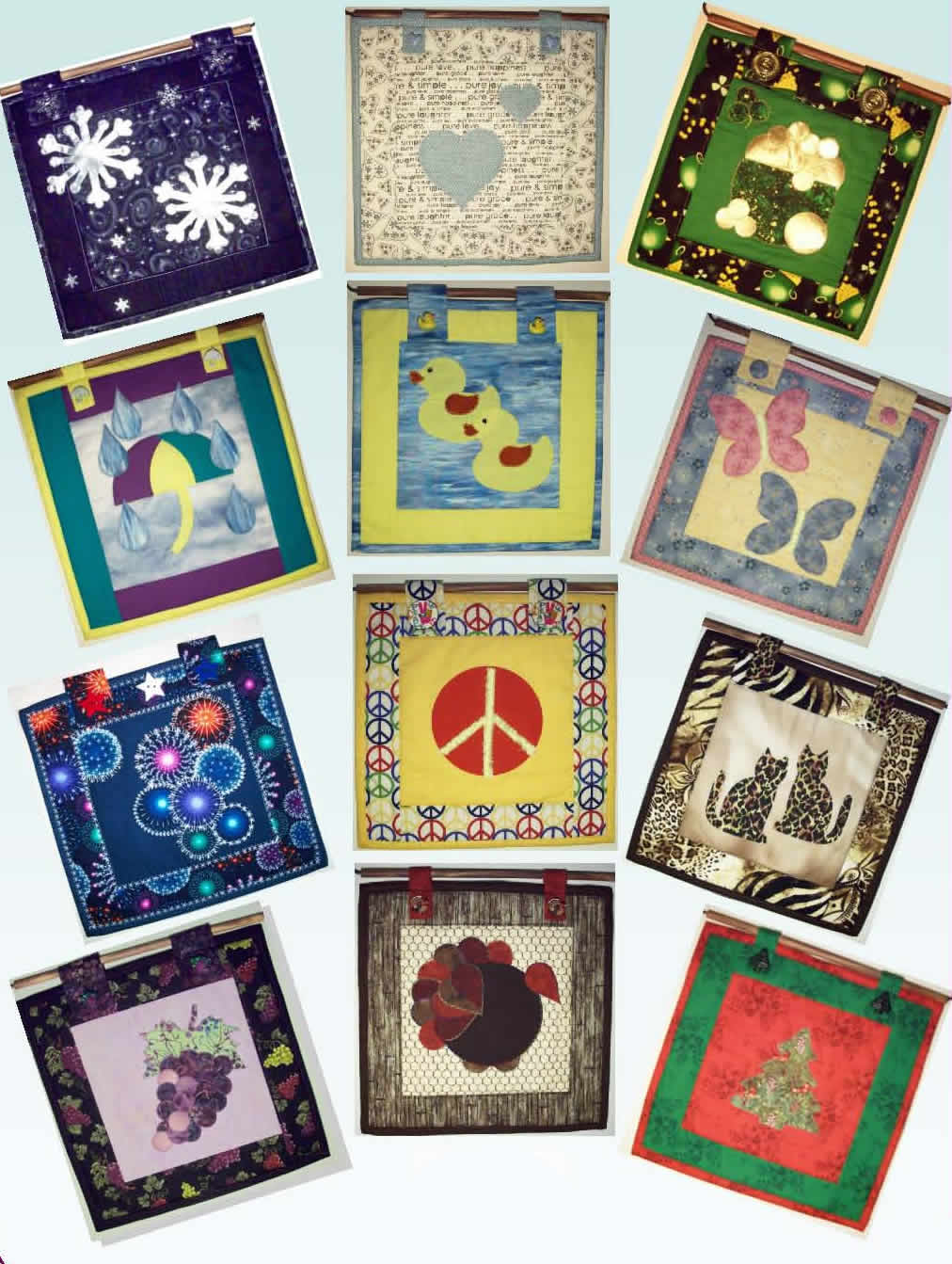 12 Fun 12" x 12" Quilts AV-106e - Downloadable Pattern – QuiltWoman.com