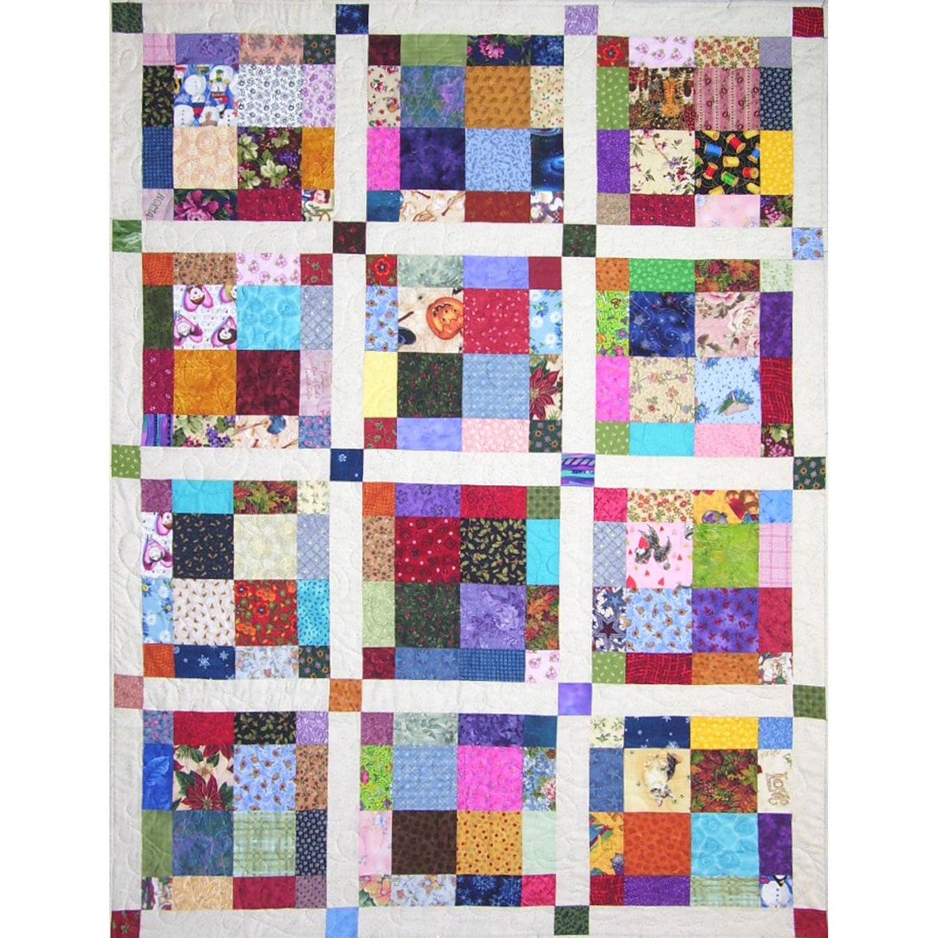 Scotch Blocks Quilt AW-05e - Downloadable Pattern – QuiltWoman.com