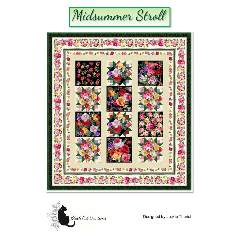 Midsummer Stroll Quilt BCC-277e - Downloadable Pattern – QuiltWoman.com