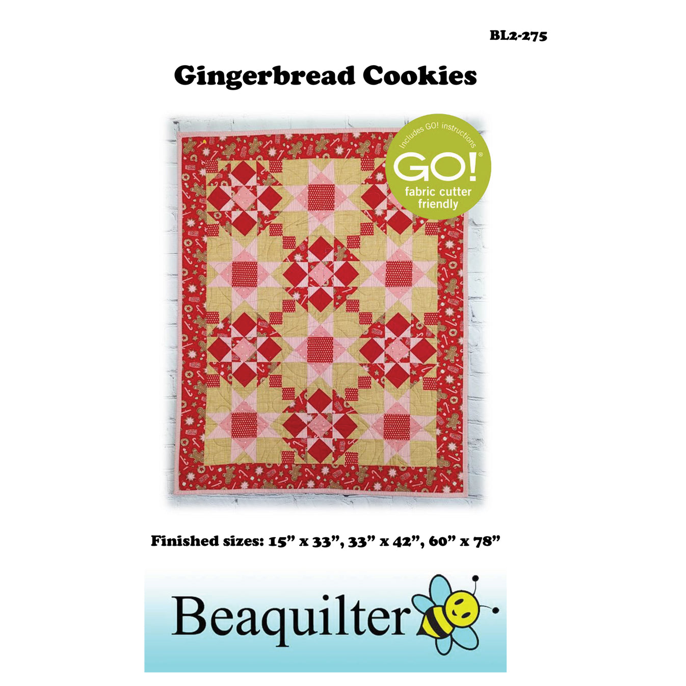 Gingerbread Cookies Quilt BL2-275e - Downloadable Pattern – QuiltWoman.com