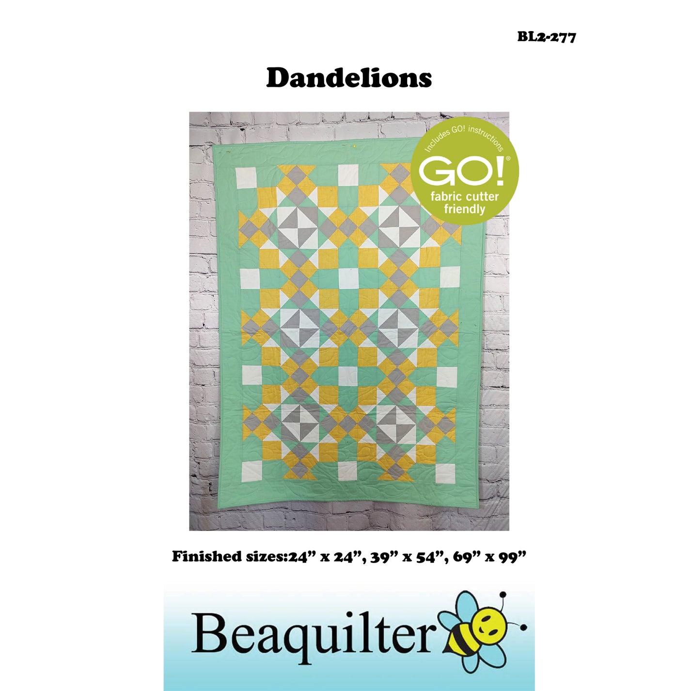 Dandelions Quilt BL2-277e - Downloadable Pattern – QuiltWoman.com
