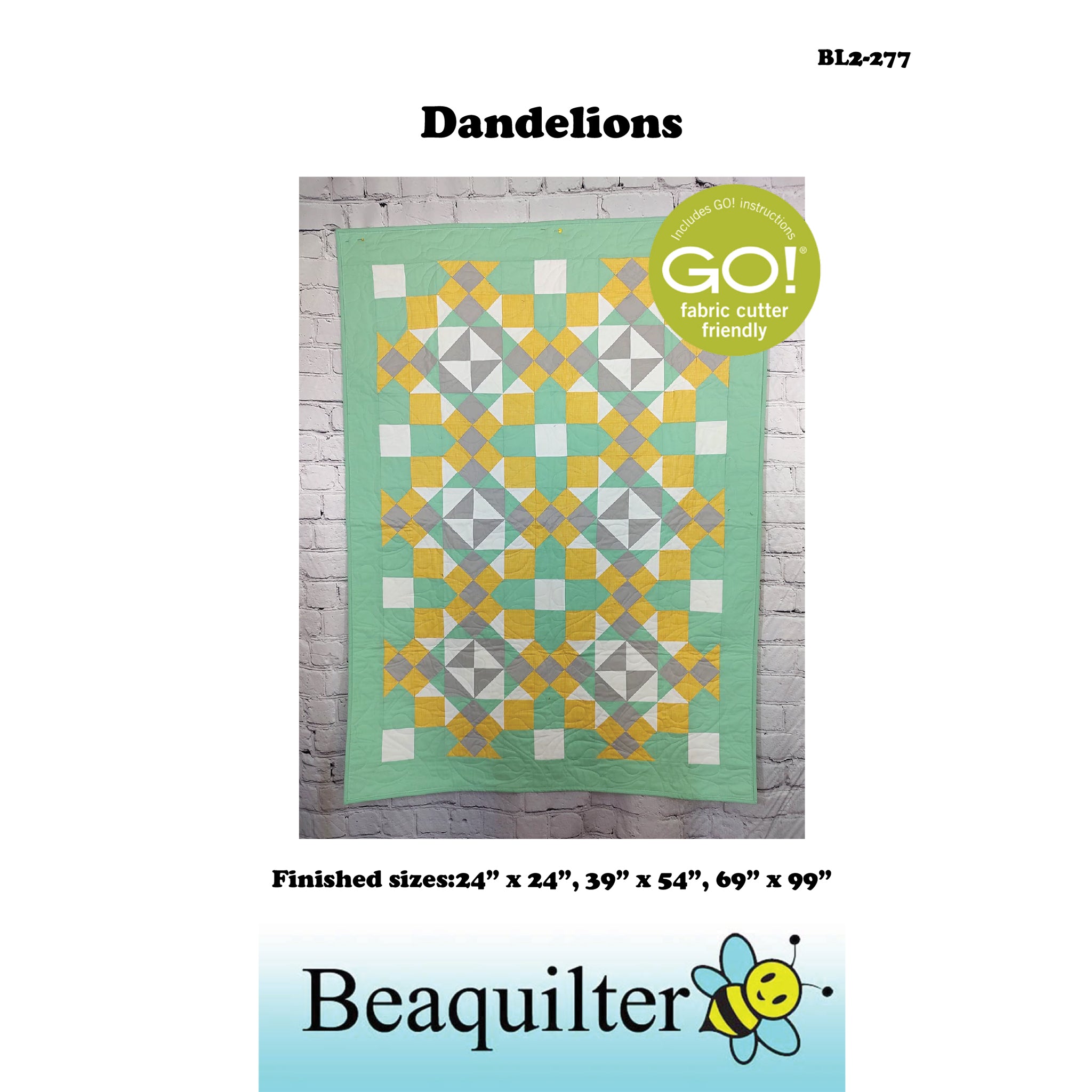Dandelions Quilt BL2-277e - Downloadable Pattern – QuiltWoman.com