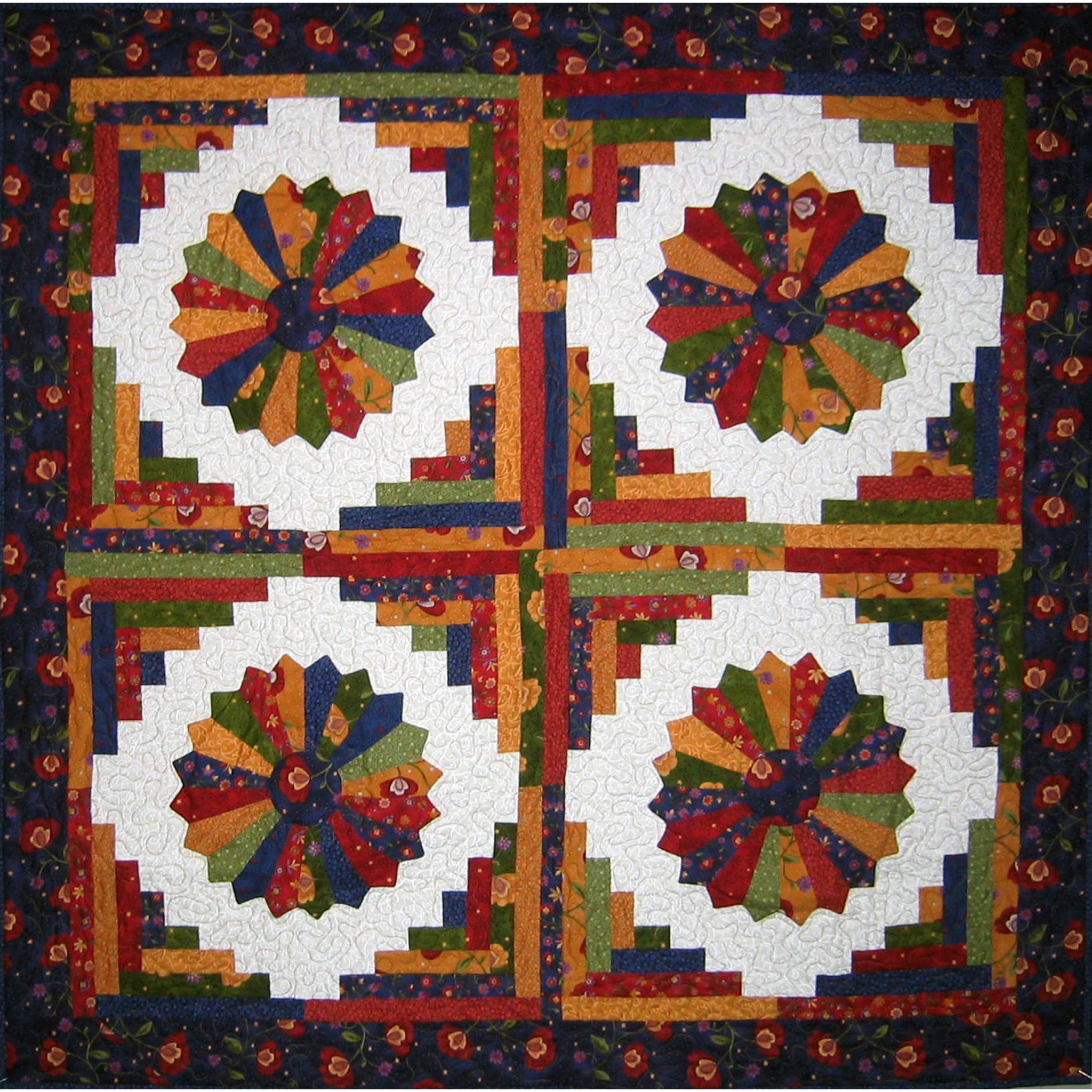 Plate on the Veranda Quilt BS2-235e - Downloadable Pattern – QuiltWoman.com