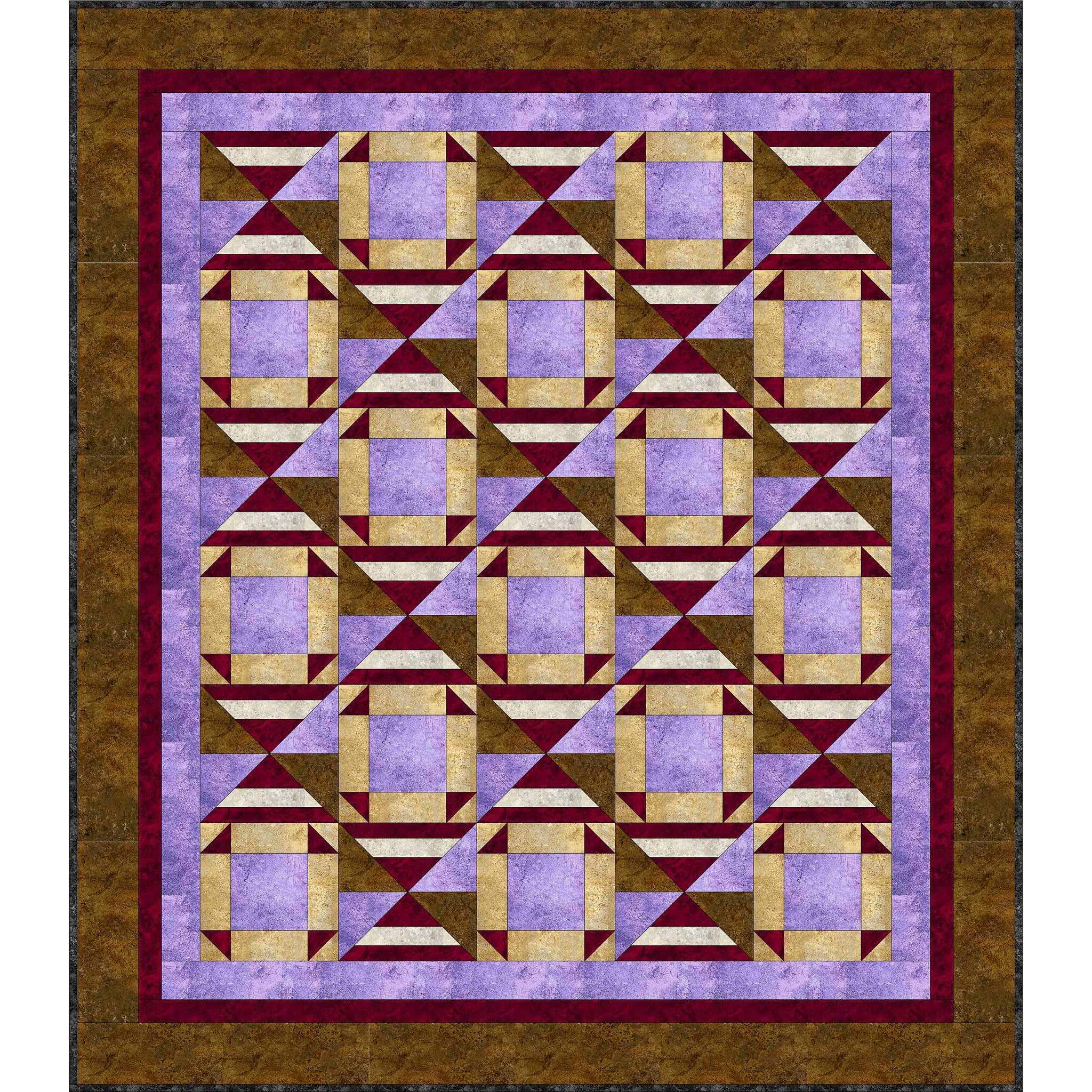 Sand Dune Quilt BS2-302e - Downloadable Pattern – QuiltWoman.com