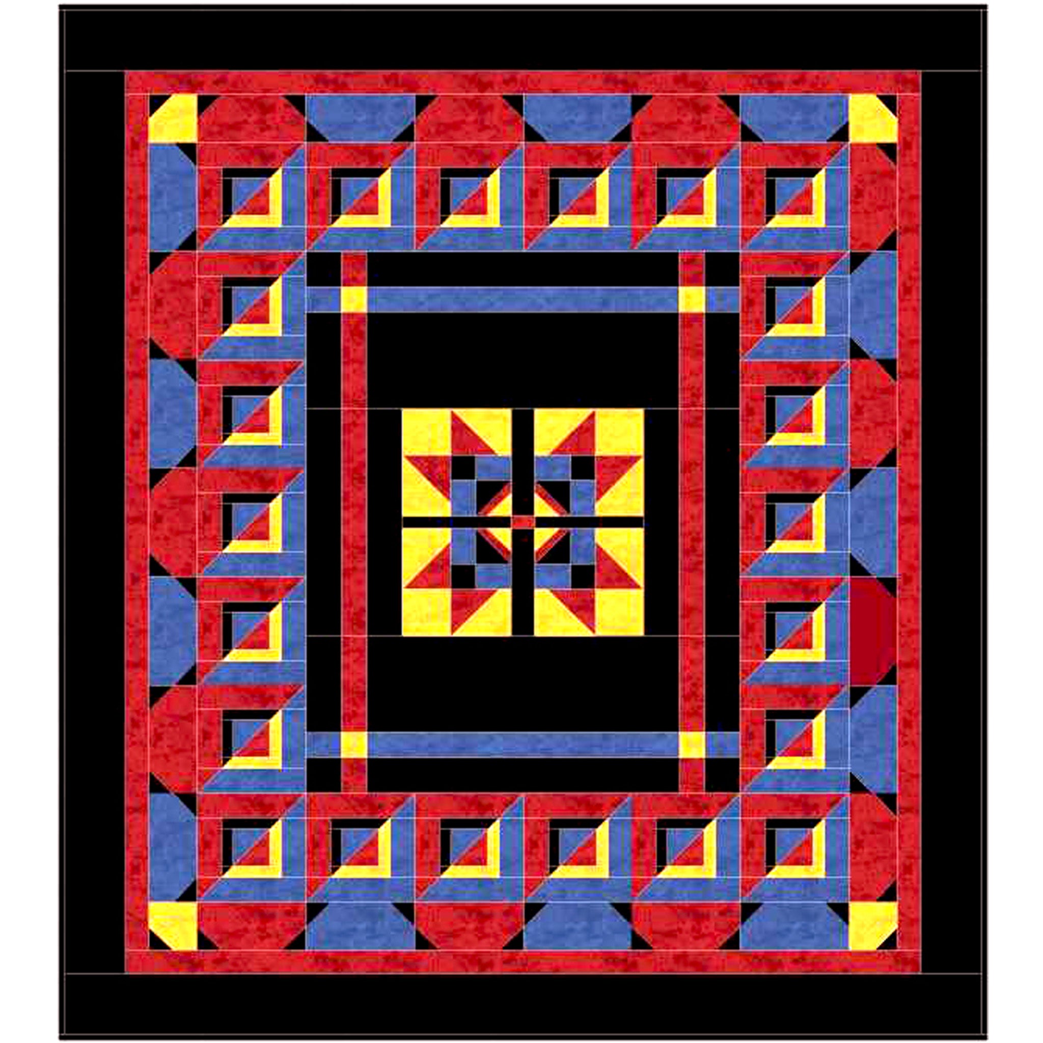 For My King Quilt Pattern BS2-424 (advanced beginner, lap and throw ...