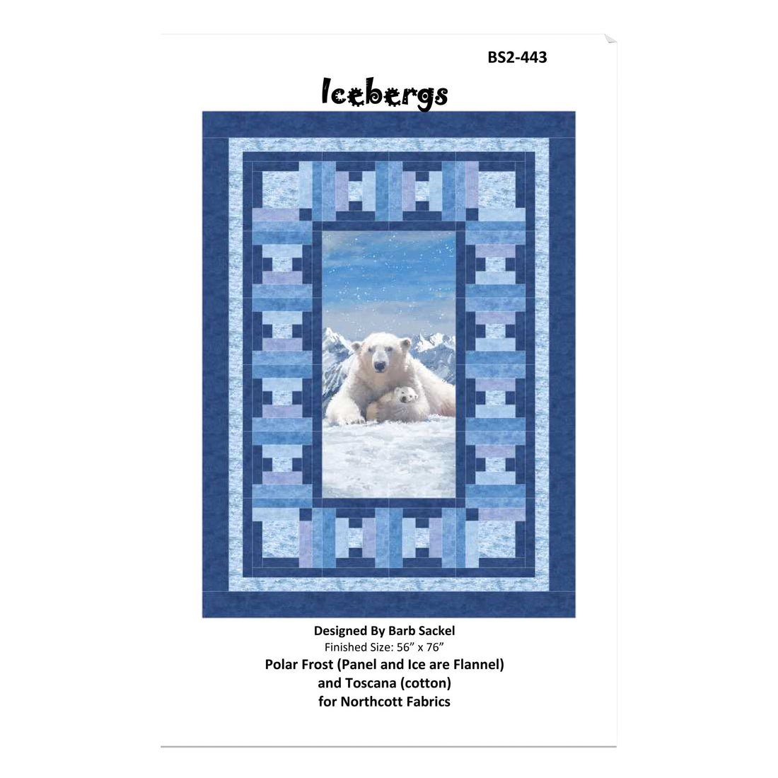 Icebergs Quilt BS2-443e - Downloadable Pattern – QuiltWoman.com
