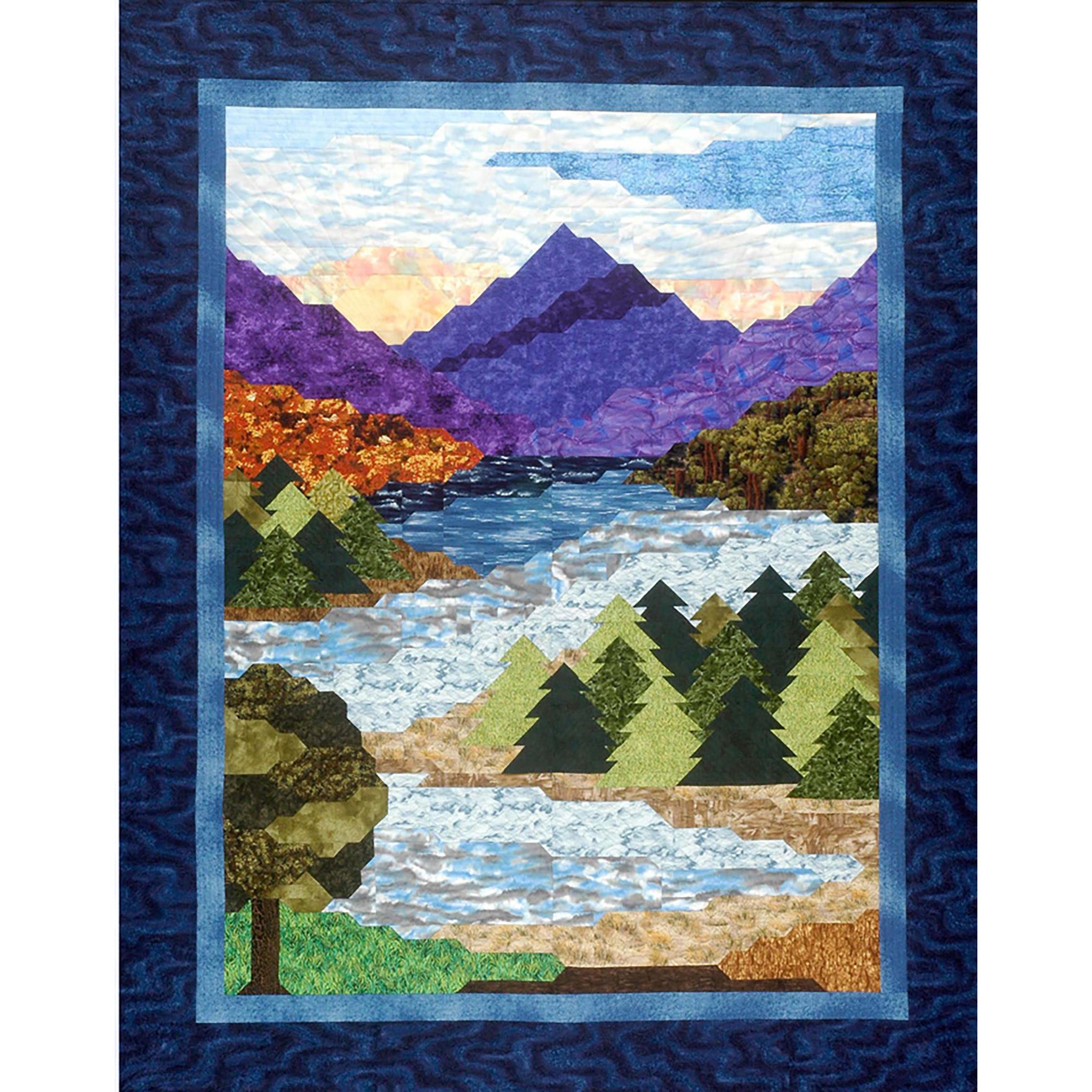 Sunset Serenity Quilt CC-500e - Downloadable Pattern – QuiltWoman.com