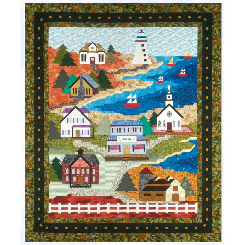 All Roads Lead to the Sea Quilt CC-501e - Downloadable Pattern ...