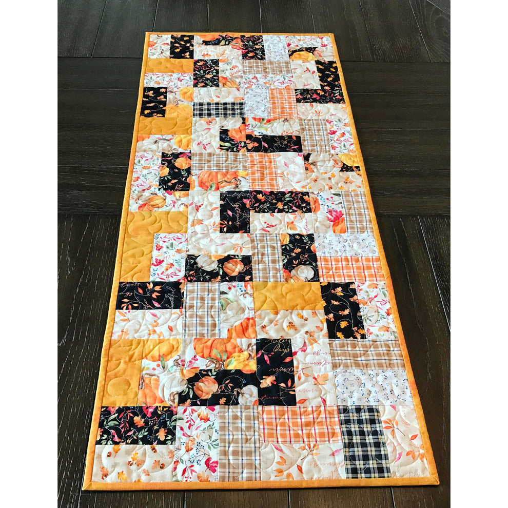Garden Path Charm Square Table Runner CCQ-061e - Downloadable Pattern ...