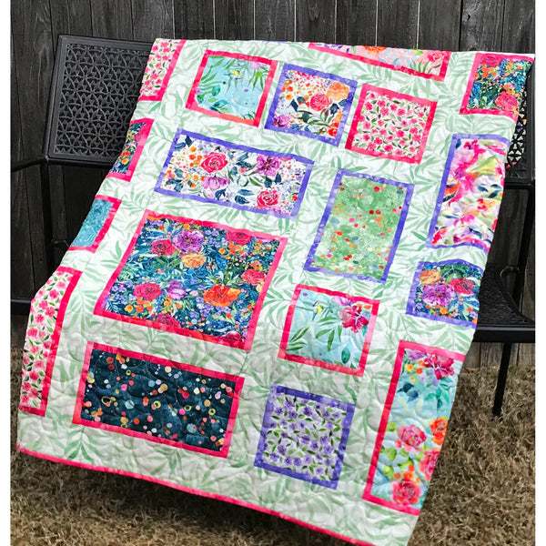 Fancy Frames Quilt Pattern CCQ-074 - Paper Pattern – QuiltWoman.com