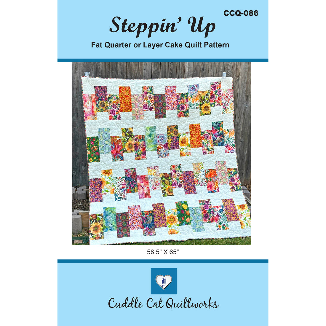 Steppin' Up Quilt CCQ-086e - Downloadable Pattern – QuiltWoman.com