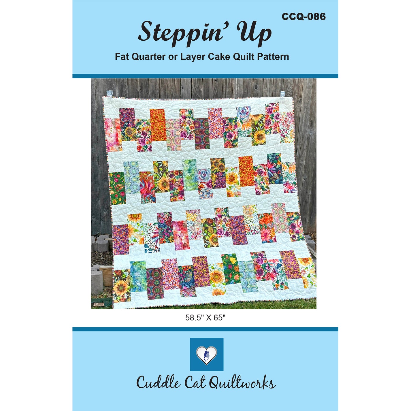 Steppin' Up Quilt CCQ-086e - Downloadable Pattern – QuiltWoman.com