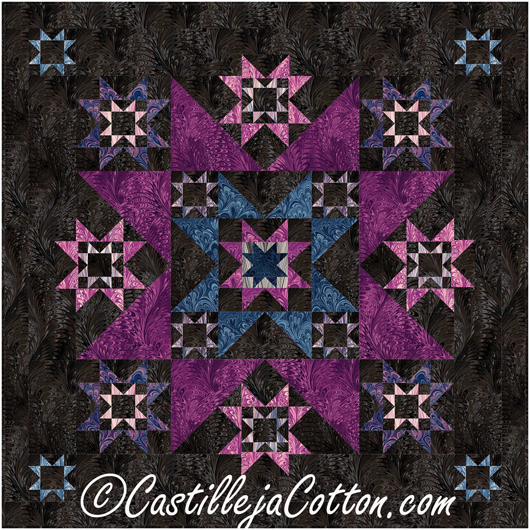 Stars Within Stars Quilt Pattern CJC-53721 (intermediate) – QuiltWoman.com