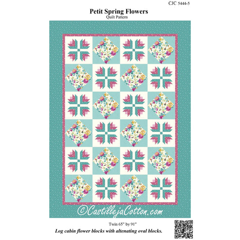 Petit Spring Flowers Quilt CJC-54445e - Downloadable Pattern ...