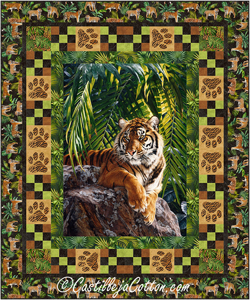 Jungle Queen Quilt Pattern CJC-54802 - Paper Pattern – QuiltWoman.com