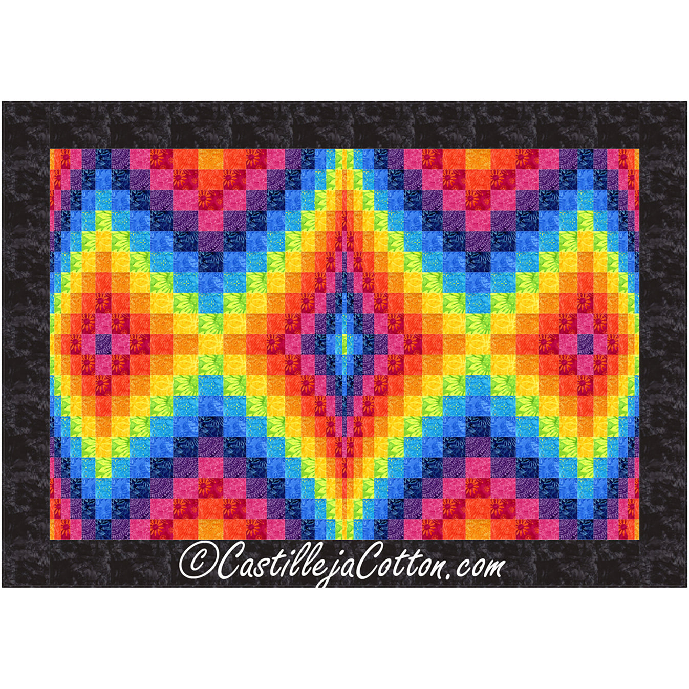 Superstar Diamond Echo Quilt CJC-59232e - Downloadable Pattern ...