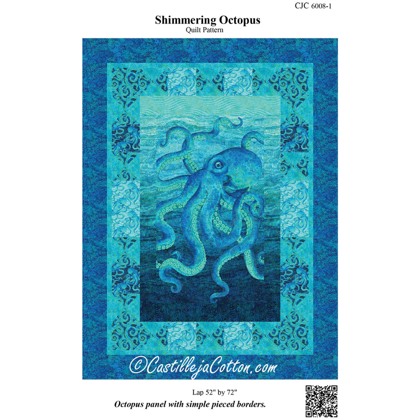 Shimmering Octopus Quilt CJC-60081e - Downloadable Pattern – QuiltWoman.com