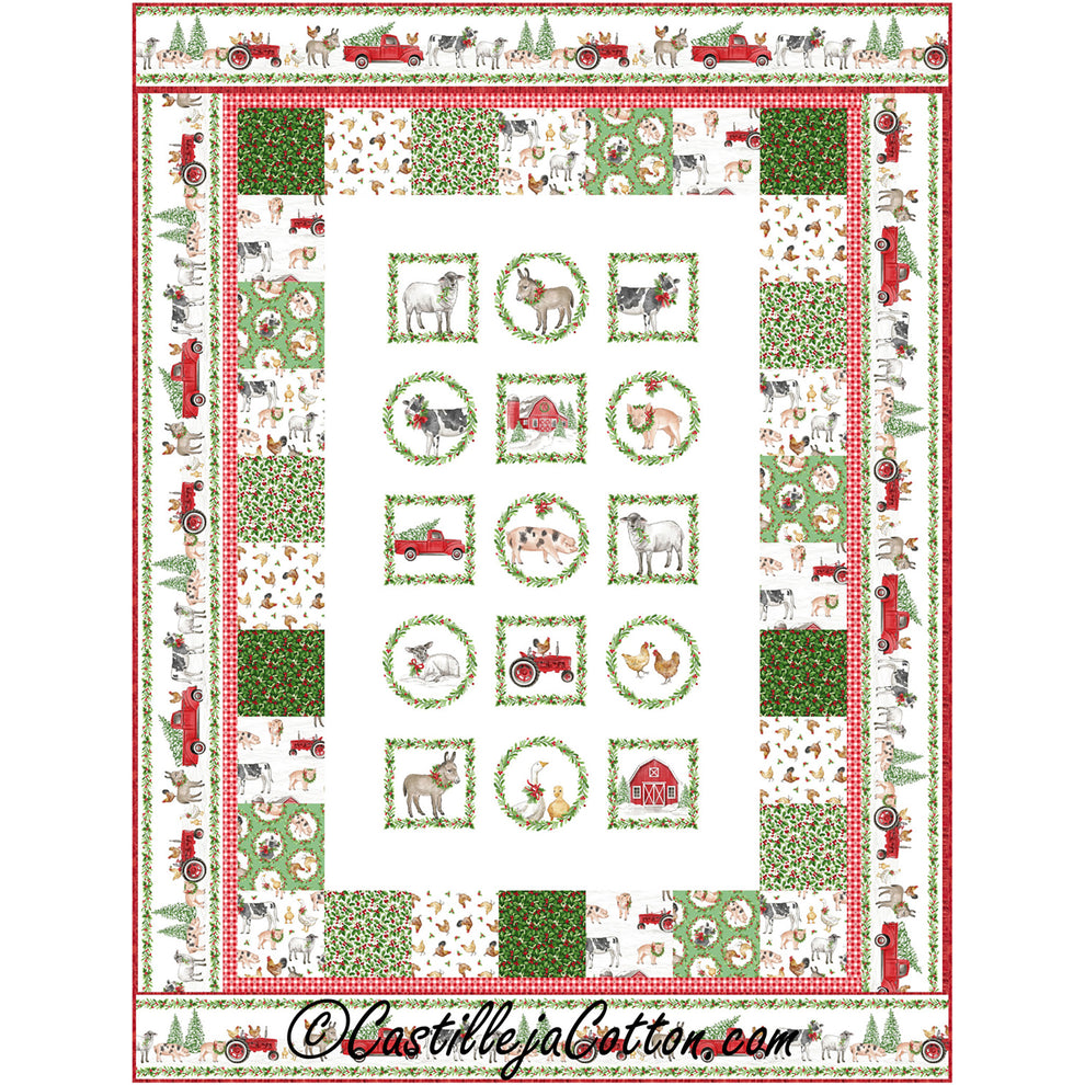 Barnyard Fun Quilt Pattern CJC-60511 - Paper Pattern – QuiltWoman.com
