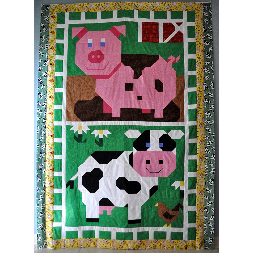 Cow Quilt CQ-094e - Downloadable Pattern – QuiltWoman.com