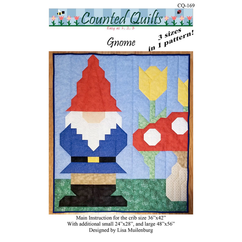 Gnome Quilt CQ-169e - Downloadable Pattern – QuiltWoman.com