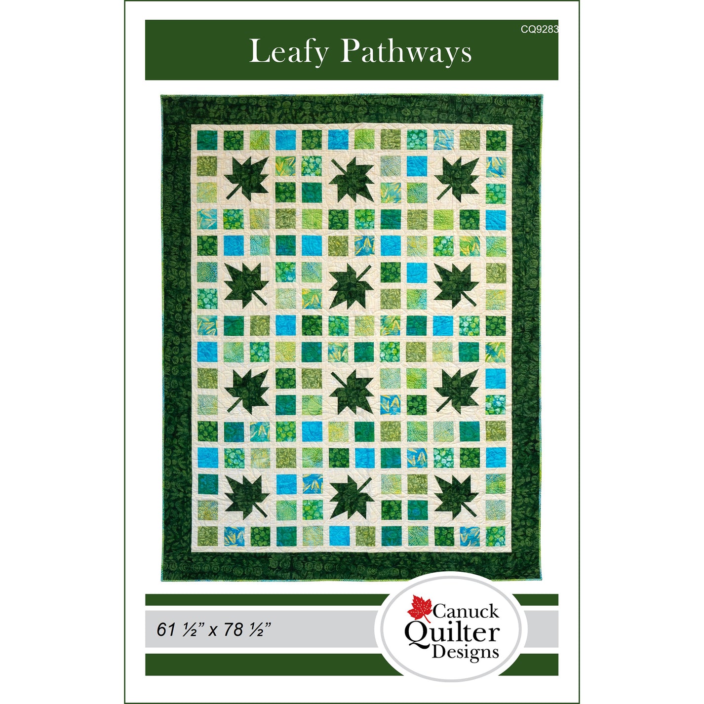 Leafy Pathways Quilt CQD-9283e - Downloadable Pattern – QuiltWoman.com