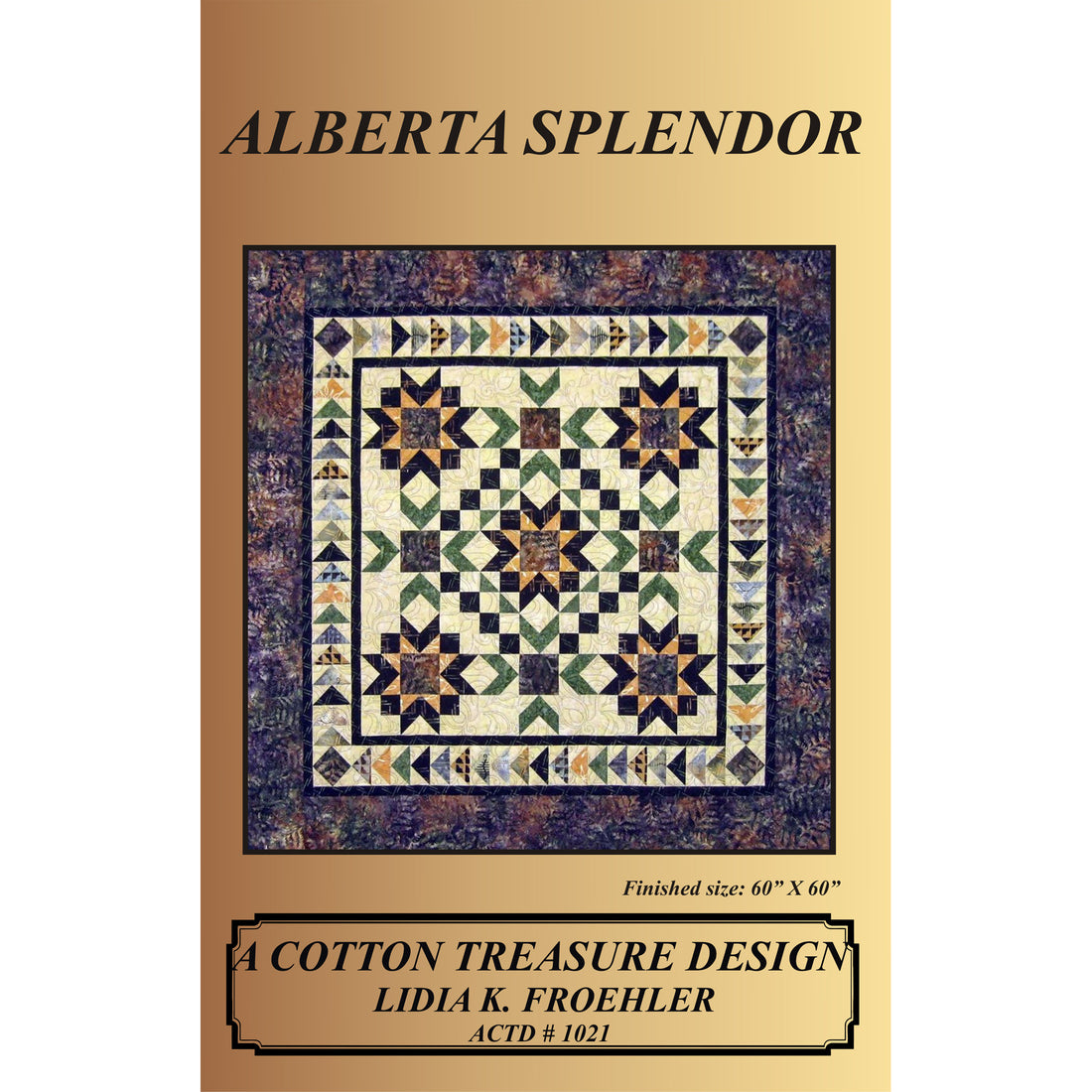 Alberta Splendor Quilt CTD-1021e - Downloadable Pattern – QuiltWoman.com