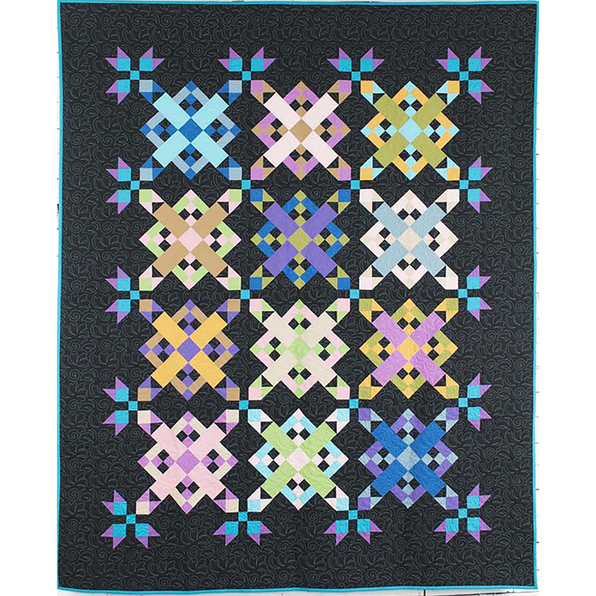 Rhapsody Quilt Pattern DCM-043 (advanced beginner, twin) – QuiltWoman.com