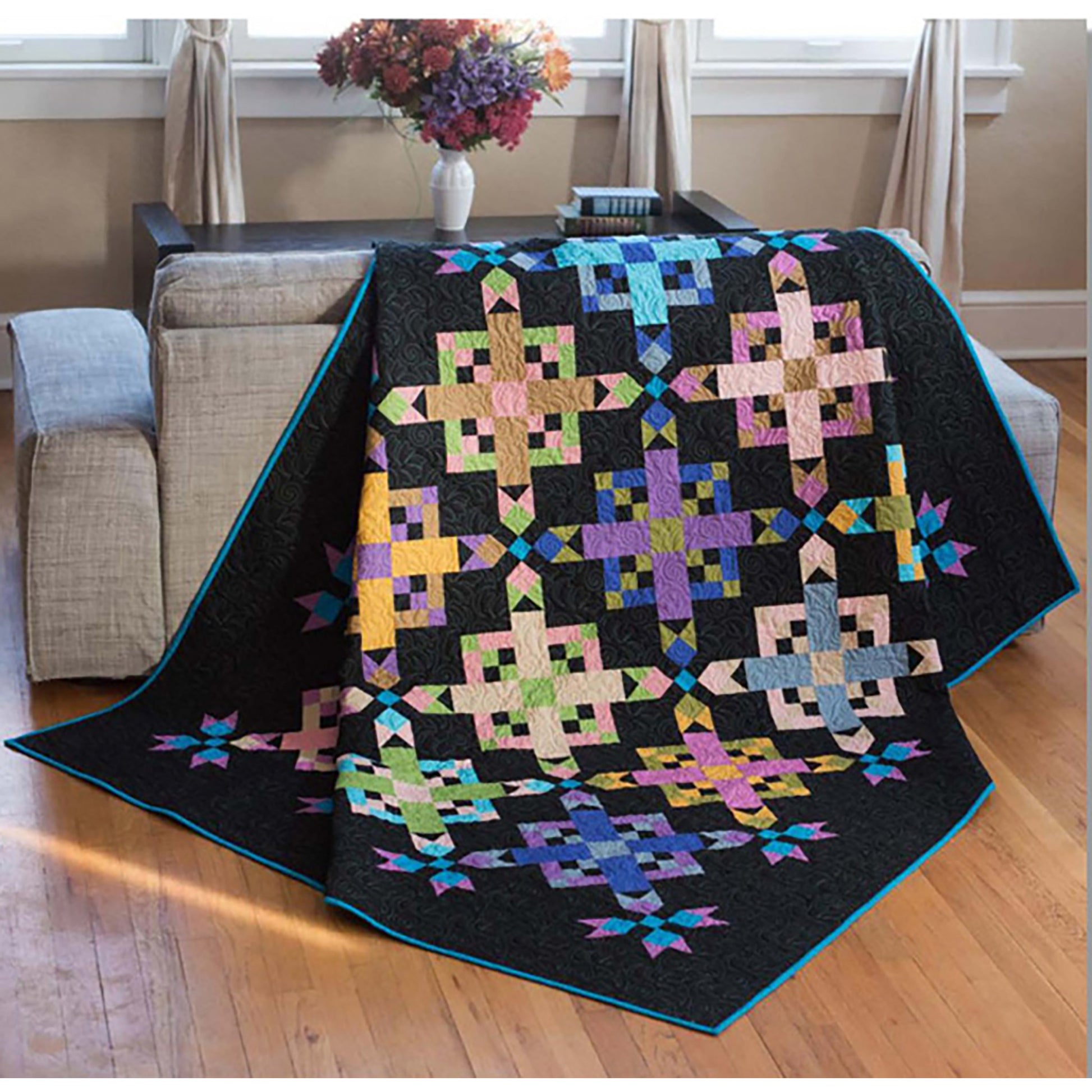Rhapsody Quilt Pattern DCM-043 (advanced beginner, twin) – QuiltWoman.com