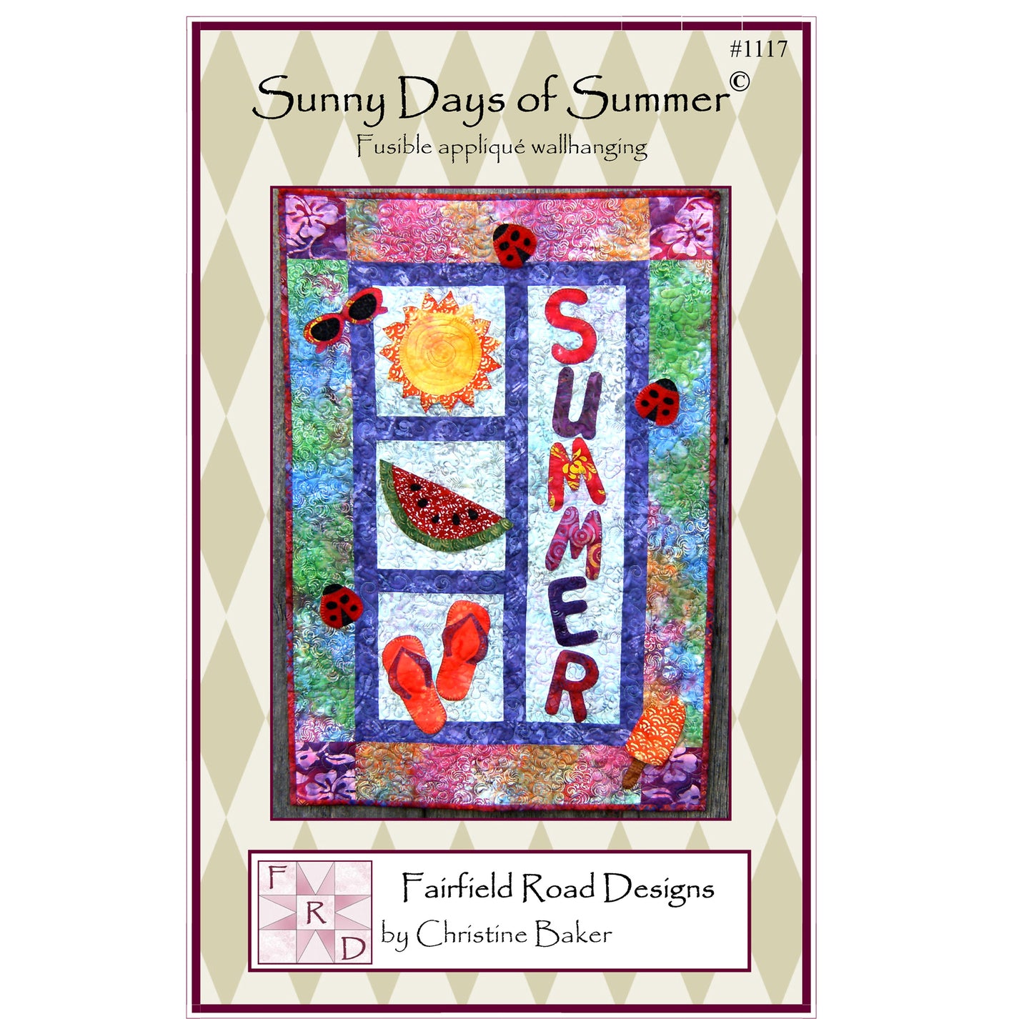 Sunny Days of Summer Quilt FRD-1117e - Downloadable Pattern ...
