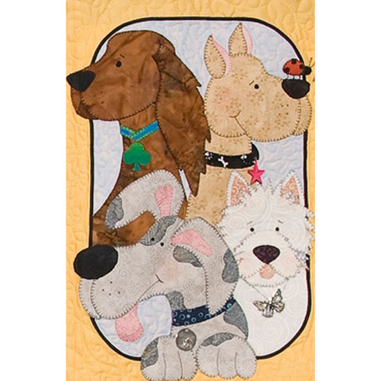 Doggie Daycare Pattern HBH-108 (advanced beginner) – QuiltWoman.com
