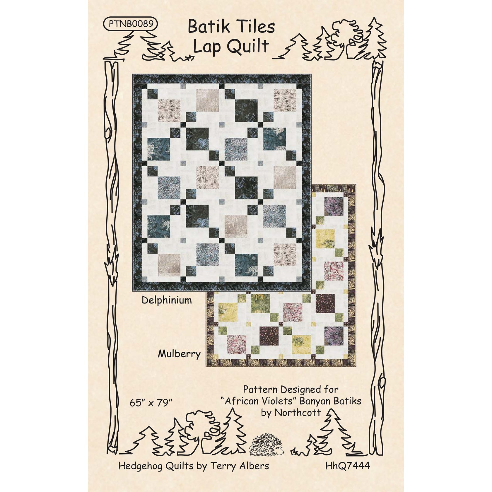 Batik Tiles Lap Quilt HHQ-7444e - Downloadable Pattern – QuiltWoman.com