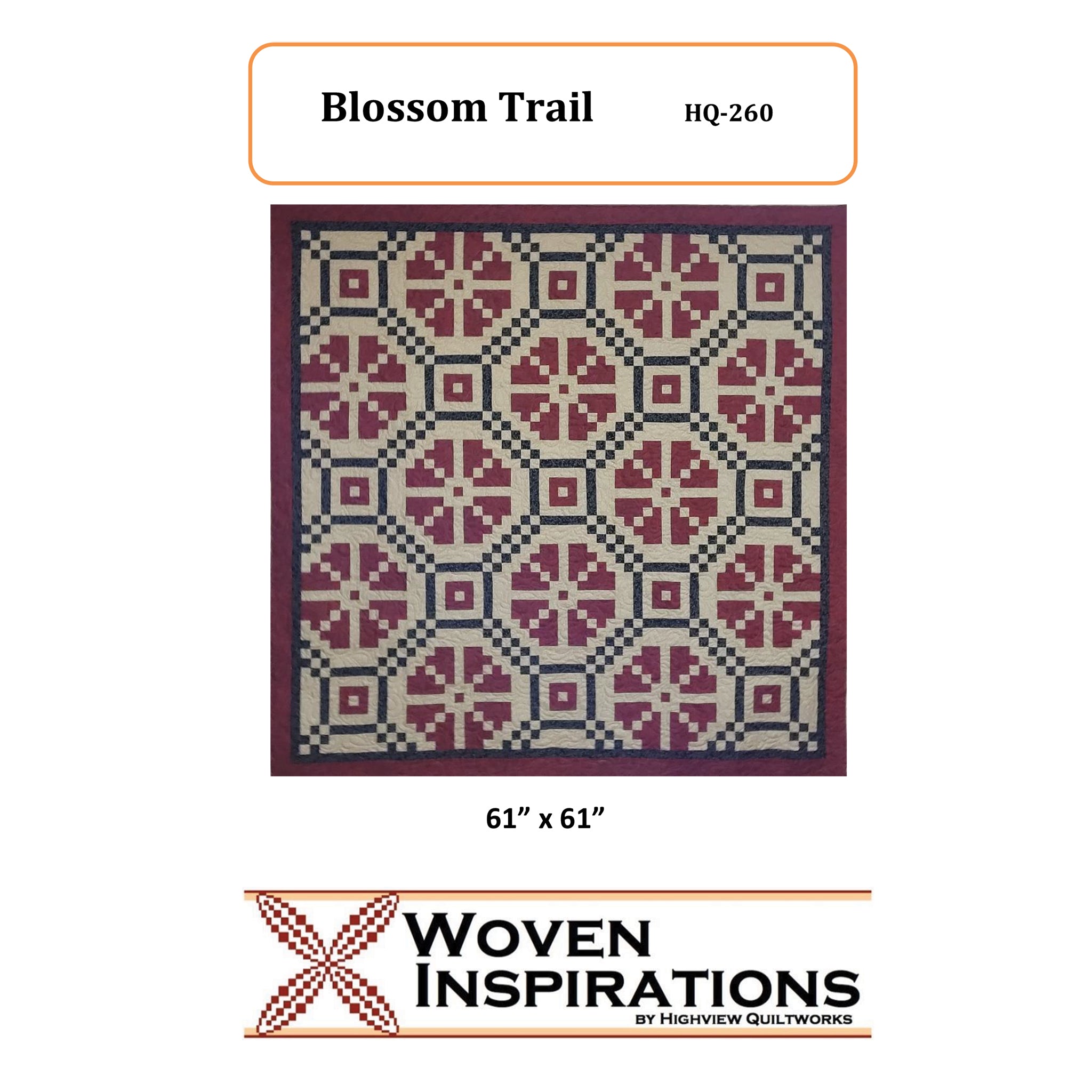 Blossom Trail Quilt HQ-260e - Downloadable Pattern – QuiltWoman.com