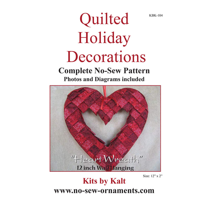 The Heart Wreath KBK-104e - Downloadable Pattern – QuiltWoman.com