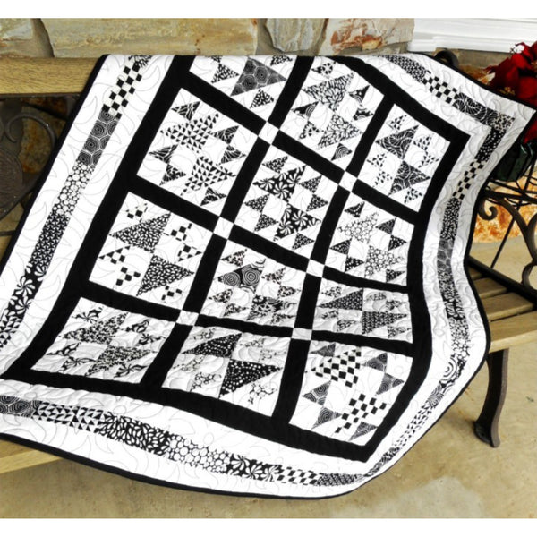 Black Tie Affair Quilt Pattern LLD-124 (advanced beginner) – QuiltWoman.com
