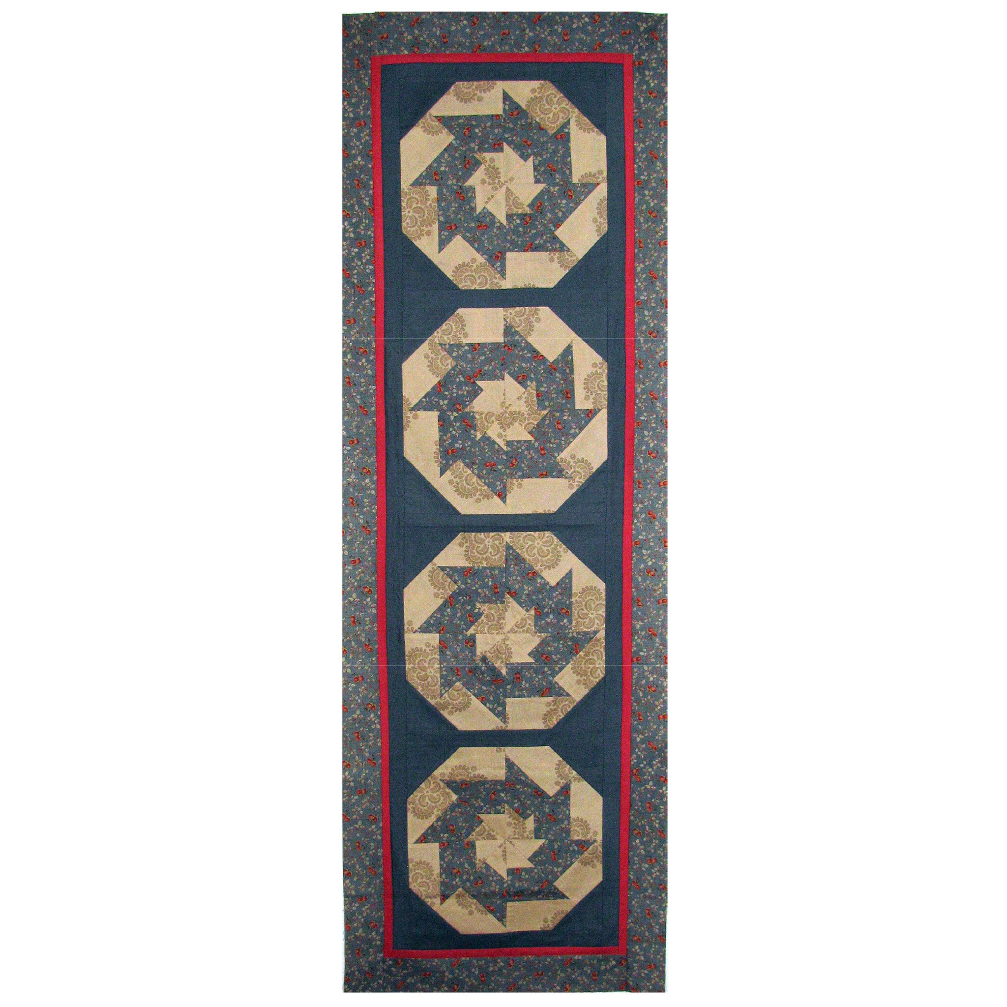 Pinwheels on the Run Table Runner MD-TR11e - Downloadable Pattern ...