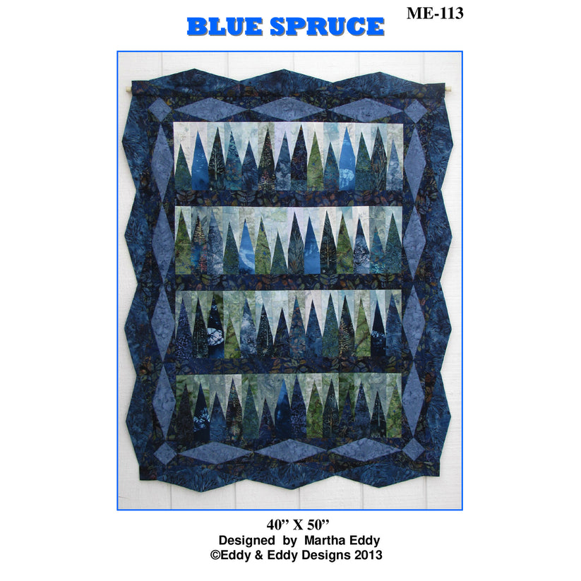 Blue Spruce Quilt ME-113e - Downloadable Pattern – QuiltWoman.com