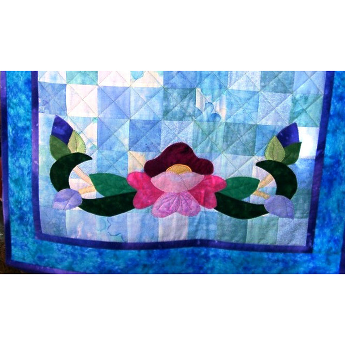 July Water Lily Quilt MGD-708e - Downloadable Pattern – QuiltWoman.com