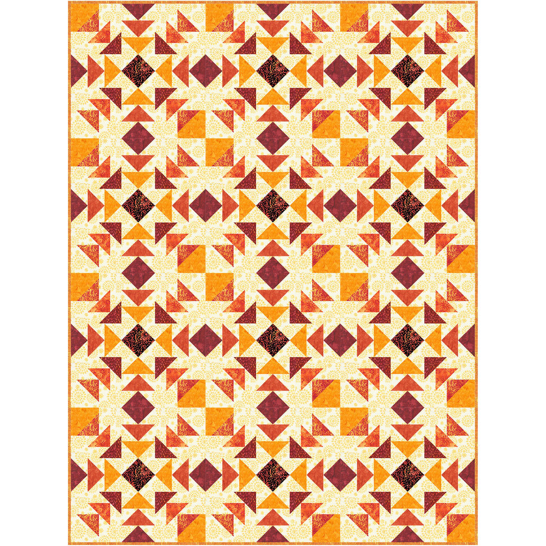 Solar Flare Quilt NH-2330e - Downloadable Pattern – QuiltWoman.com