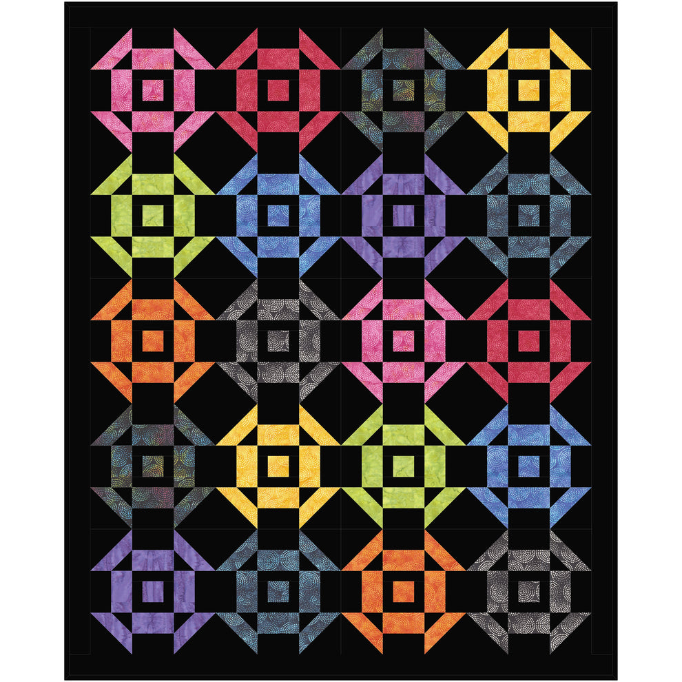 Amish Echo Churn Quilt NH-2429e - Downloadable Pattern – QuiltWoman.com