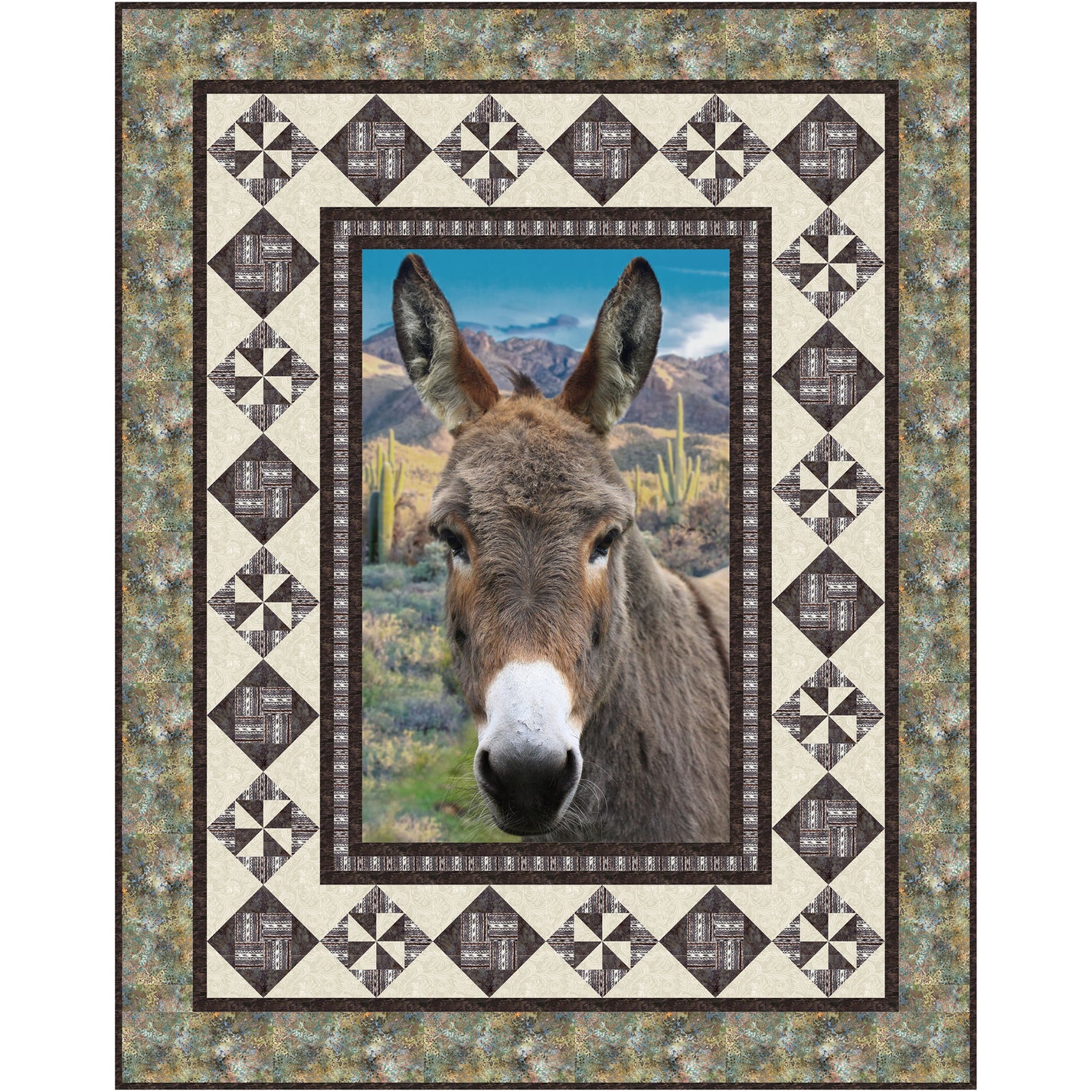Rusty the Donkey Quilt NH-2442e - Downloadable Pattern – QuiltWoman.com
