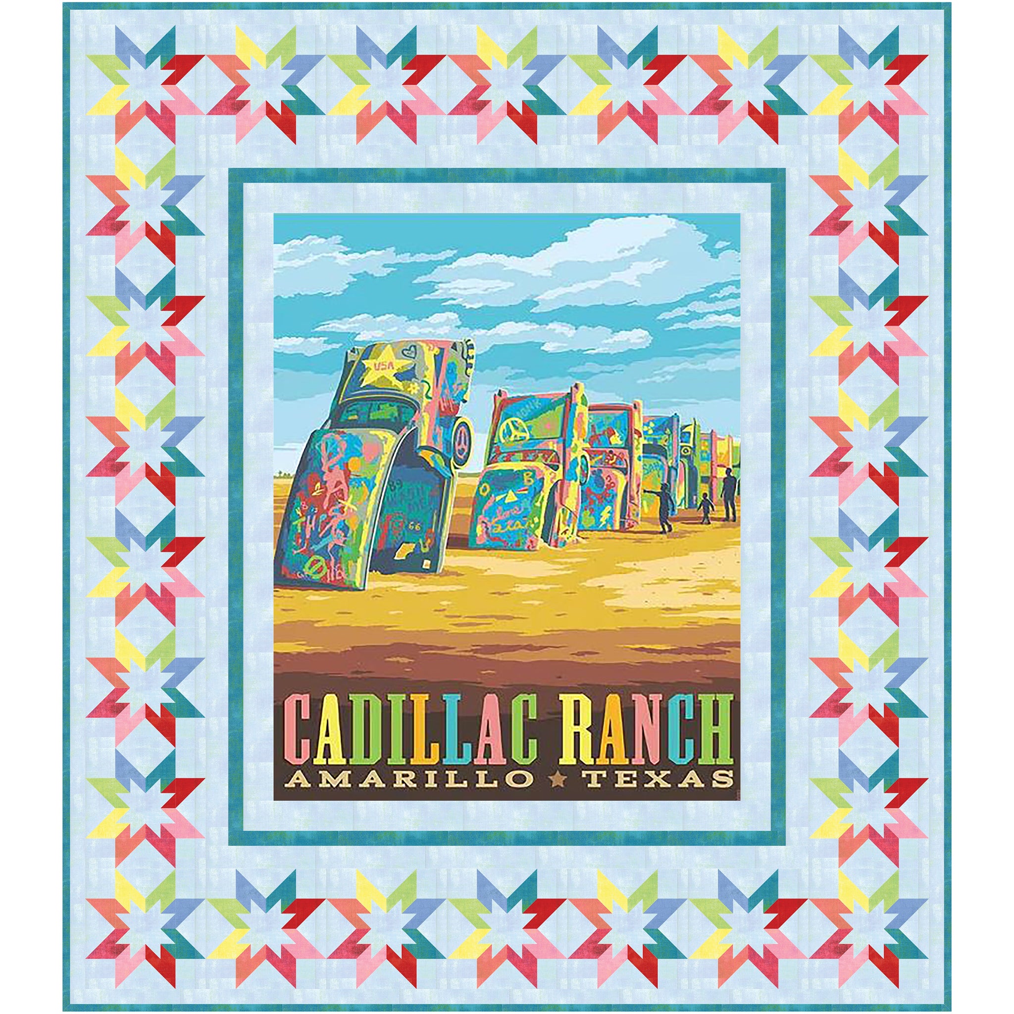 Cadillac Ranch Quilt NH-2451e - Downloadable Pattern – QuiltWoman.com