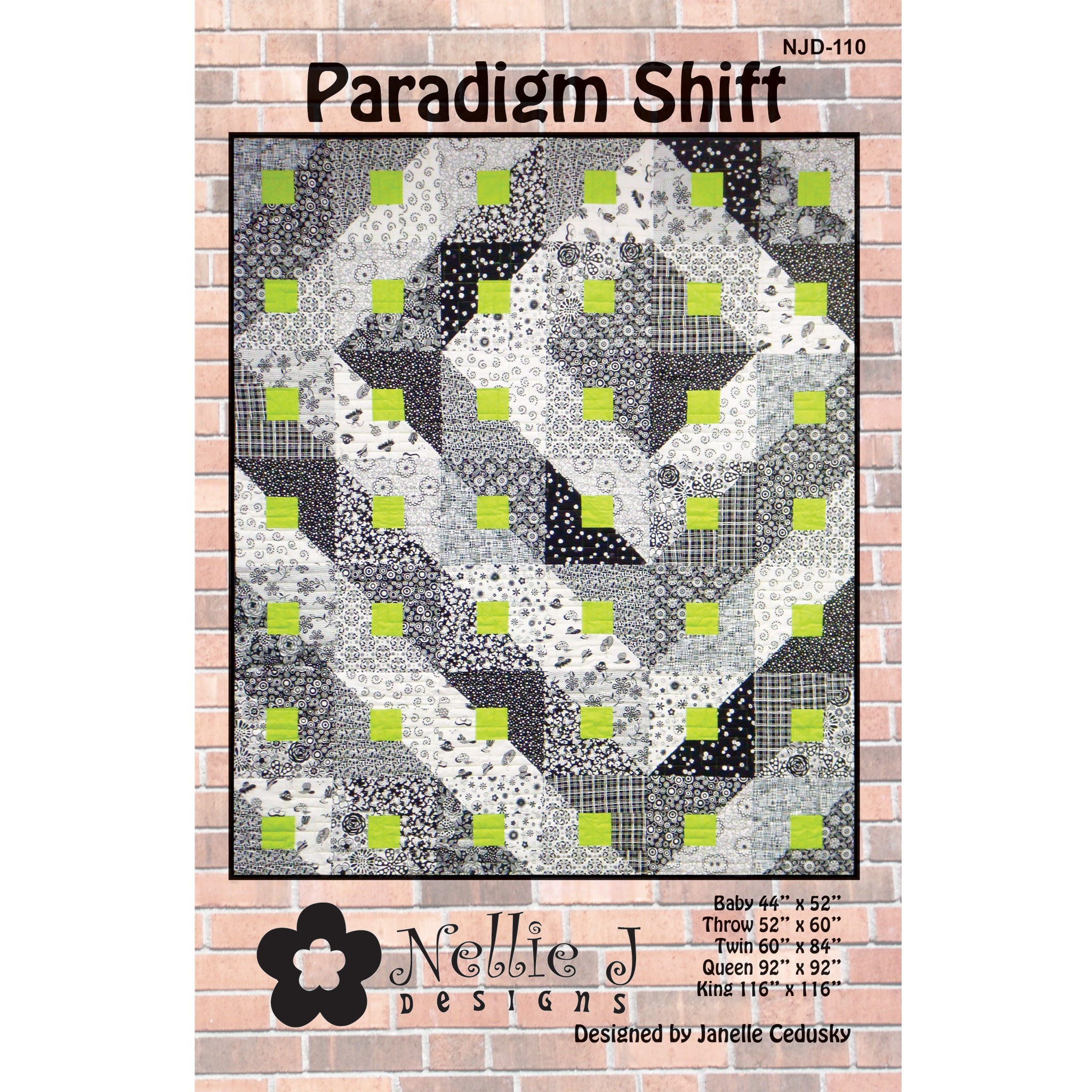 Paradigm Shift Quilt NJD-110e - Downloadable Pattern – QuiltWoman.com