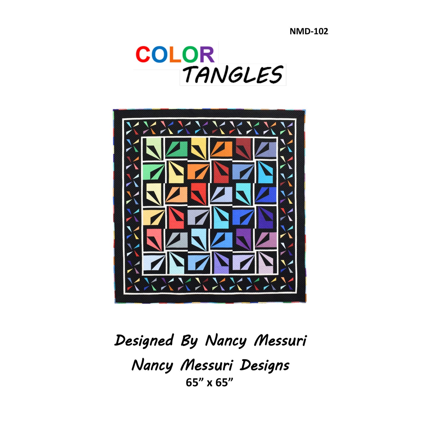 Color Tangles Quilt NMD-102e - Downloadable Pattern – QuiltWoman.com
