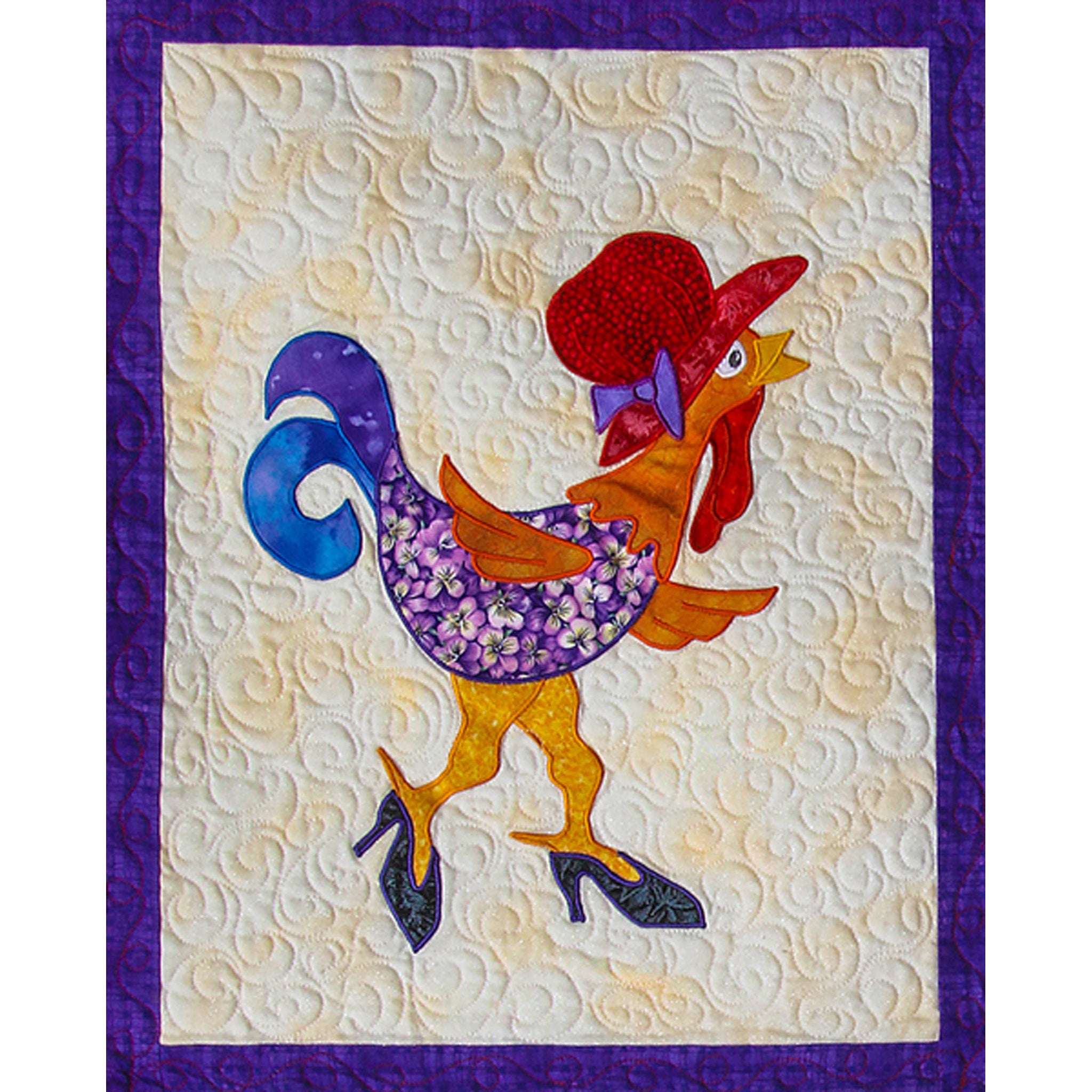 Hens on Heels Quilt NS-5e - Downloadable Pattern – QuiltWoman.com
