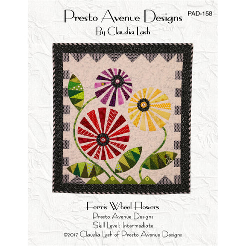Ferris Wheel Flowers Quilt PAD-158e - Downloadable Pattern – QuiltWoman.com