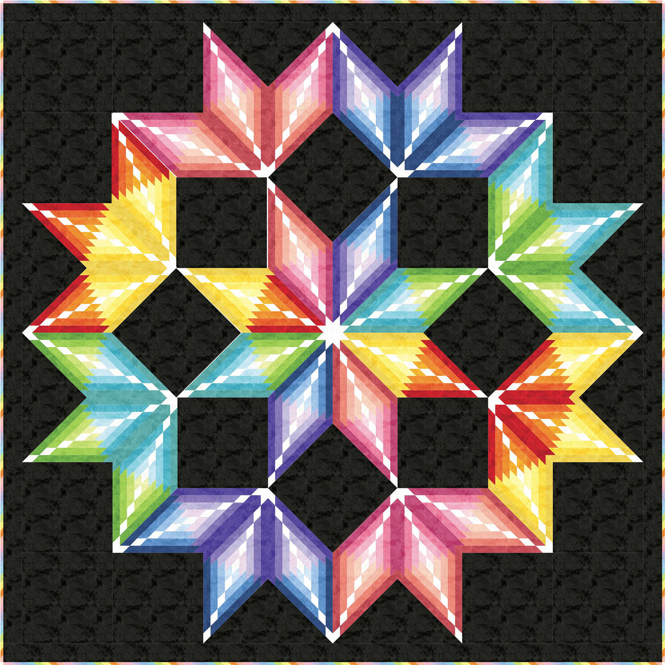 Colorburst Quilt PC-161e - Downloadable Pattern – QuiltWoman.com