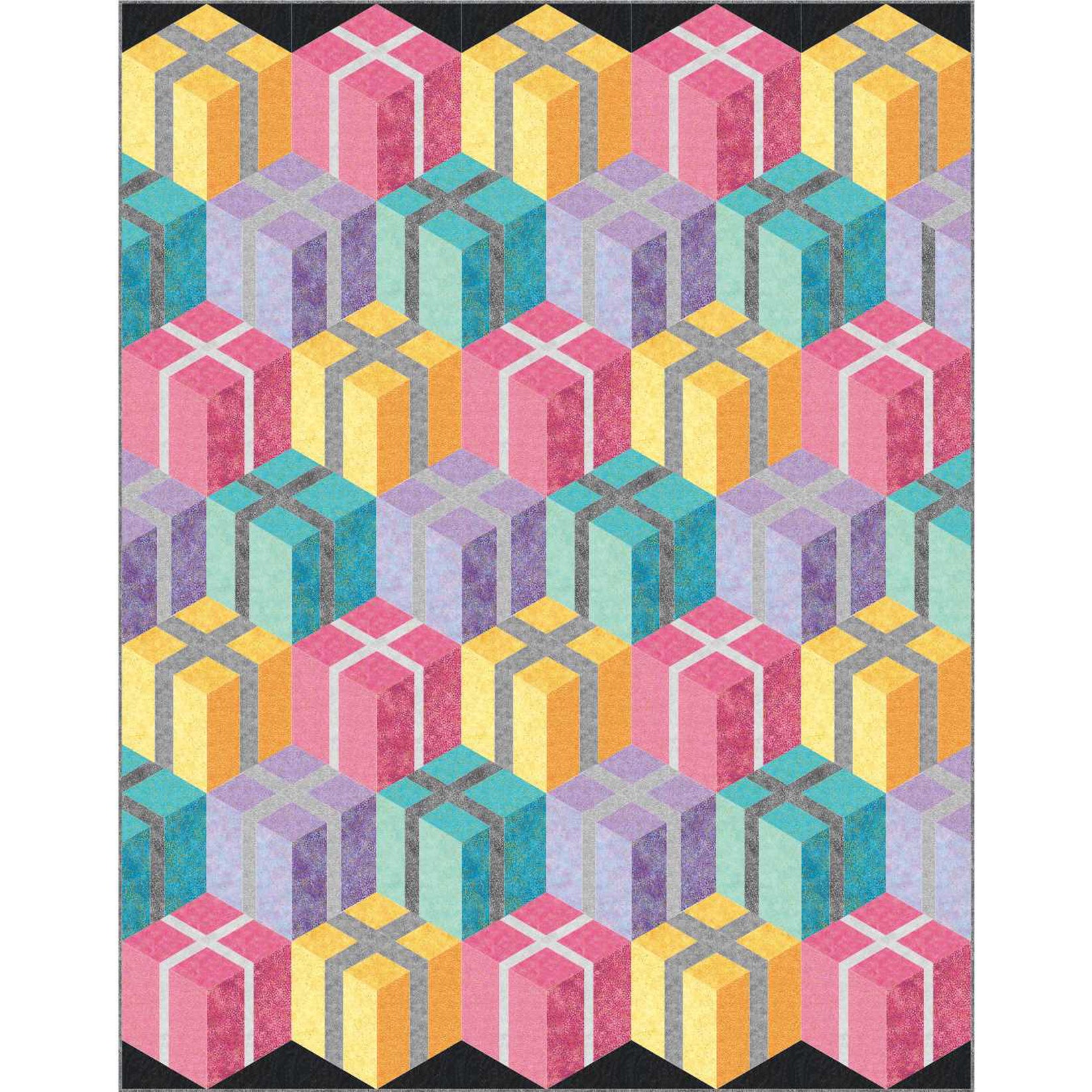 Stacks of Presents Quilt PC-185e - Downloadable Pattern – QuiltWoman.com