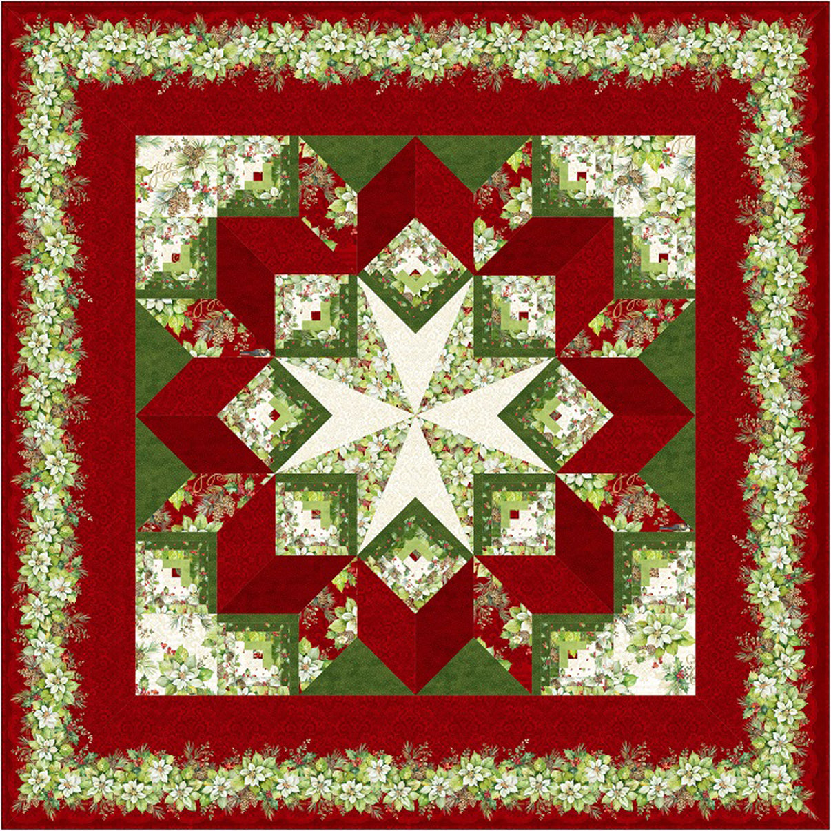 Carpenter's Star Quilt PC-242e - Downloadable Pattern – QuiltWoman.com